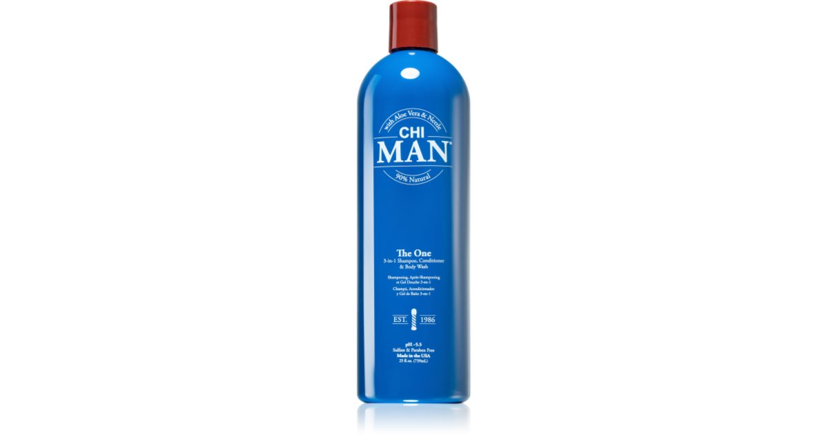 CHI Man The One shampoo, balsamo e gel doccia 3 in 1 | notino.it