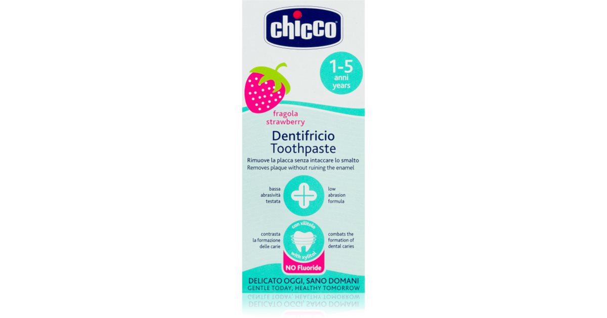 Chicco Toothpaste 1-5 years dentifrice pour enfants | notino.be