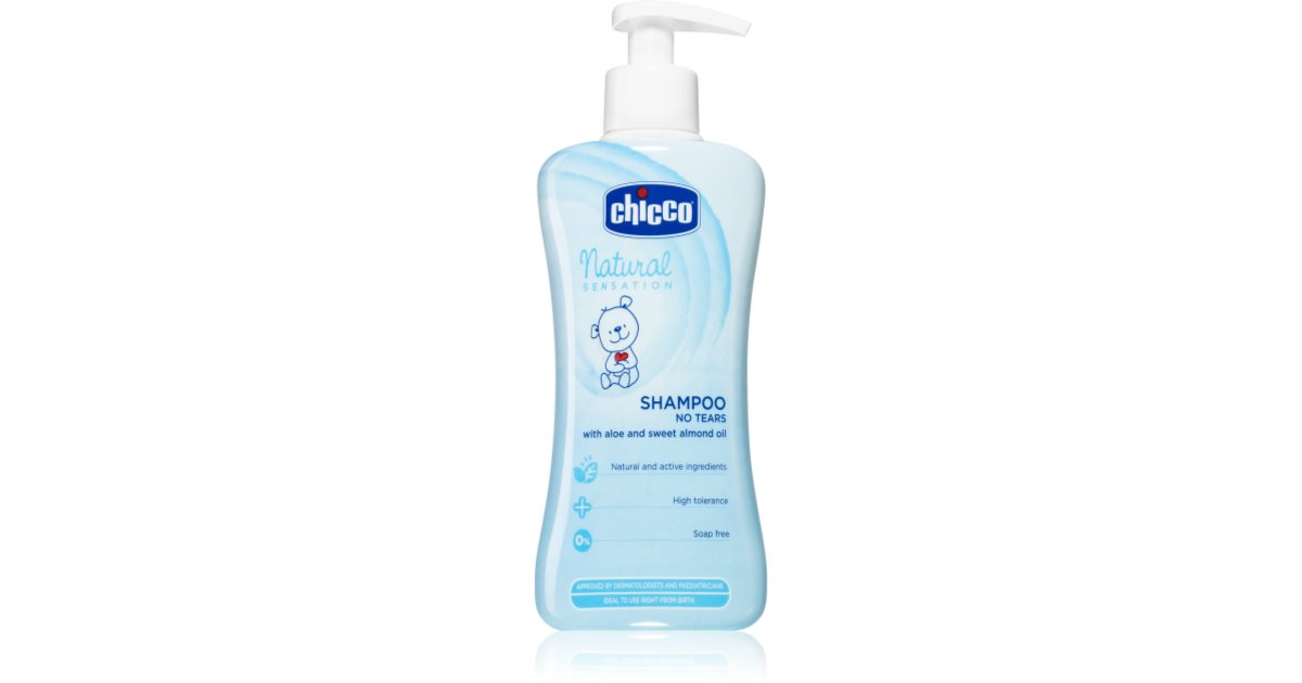 Chicco Natural Sensation Shampoo Mild schampo för barn från födseln ...