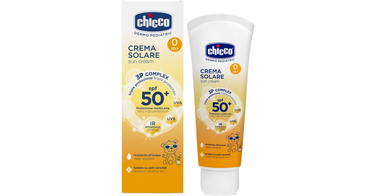 Chicco Sun Sun Cream SPF 50+ crema solar para niños SPF 50+ | notino.es