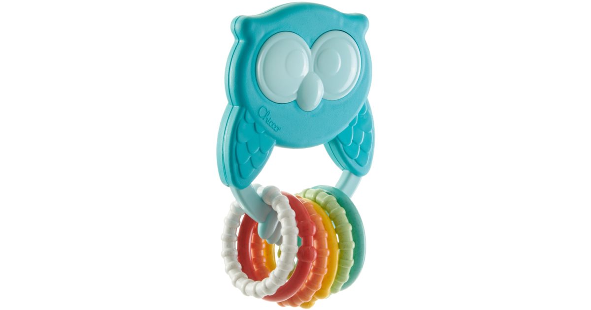 Chicco Eco+ Owly Rattle chew toy with rattle | notino.co.uk