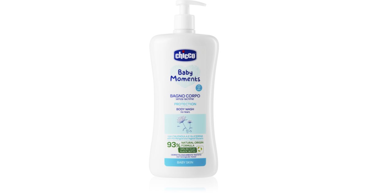 Chicco Baby Moments Protection all-over schampo för barn från födseln ...