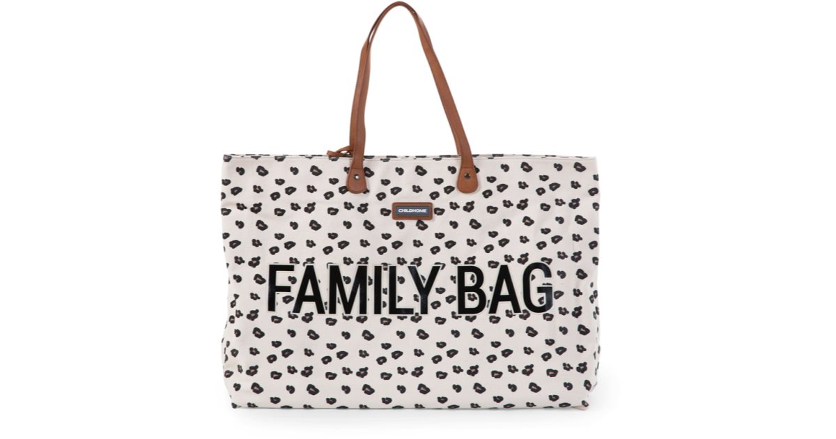 Childhome Family Bag Canvas Leopard travel bag | notino.co.uk