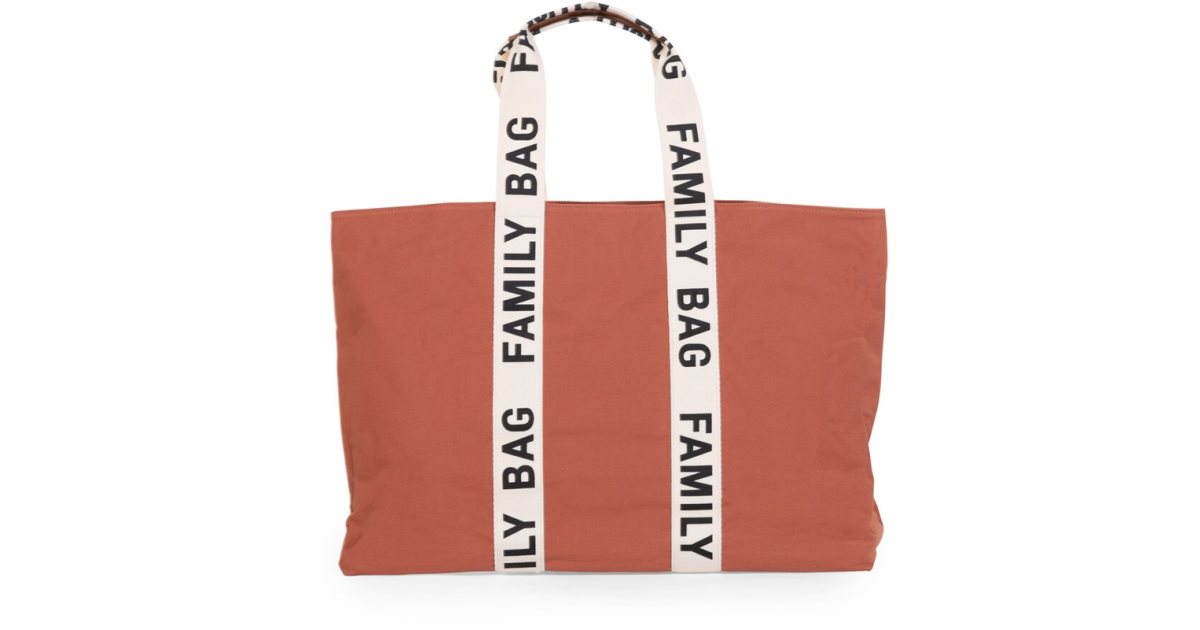 Childhome Family Bag Canvas Terracotta Travel Bag | notino.ie