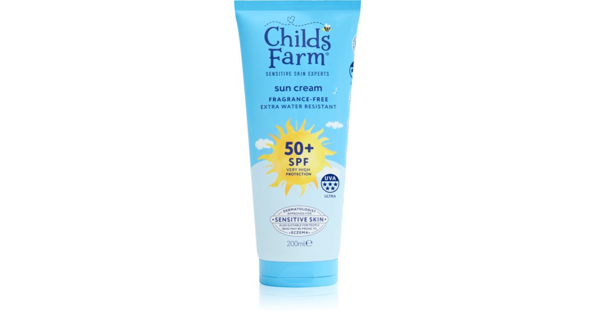 Childs Farm Sun Cream sunscreen SPF 50+ | notino.co.uk