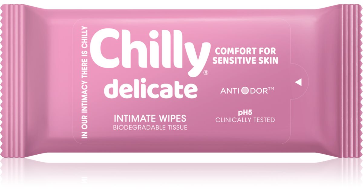 Chilly Delicate intimate cleansing wipes | notino.co.uk