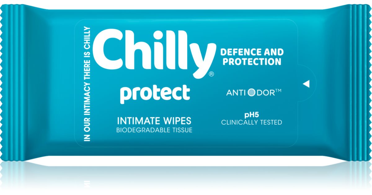 Chilly Protect intymios higienos valomosios servetėlės | notino.lt