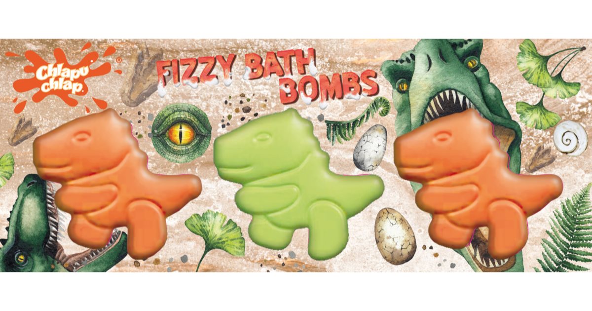 Chlapu Chlap Dinosaurs šumivé koule do koupele | notino.cz