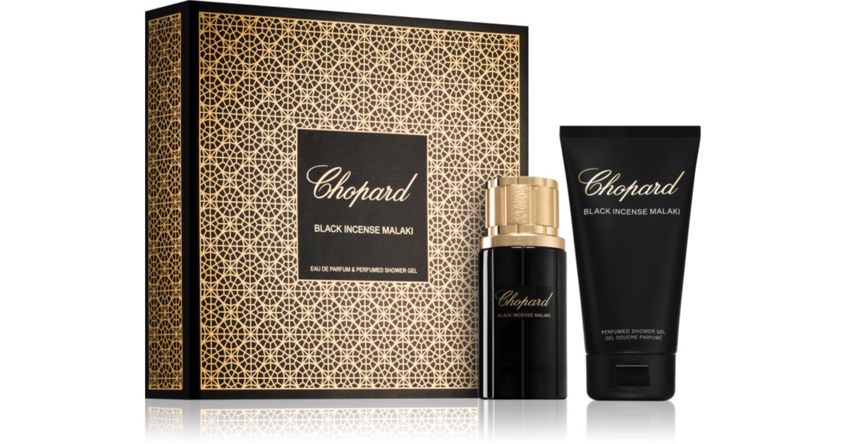Chopard Black Incense Malaki coffret cadeau pour homme | notino.fr