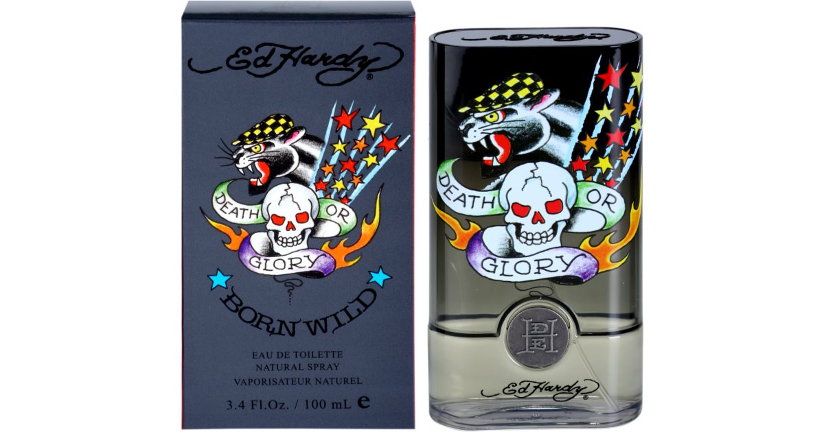 Christian Audigier Ed Hardy Born Wild Eau de Toilette for Men 100 ml ...