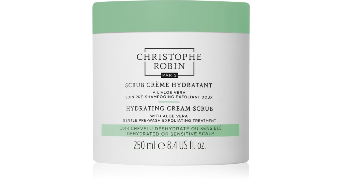 Christophe Robin Hydrating Cream Scrub hydratační peeling na vlasy a ...