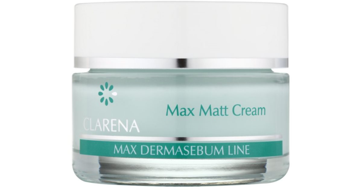 Clarena Max Dermasebum Line Max Matt mattító krém zsíros bőrre | notino.hu
