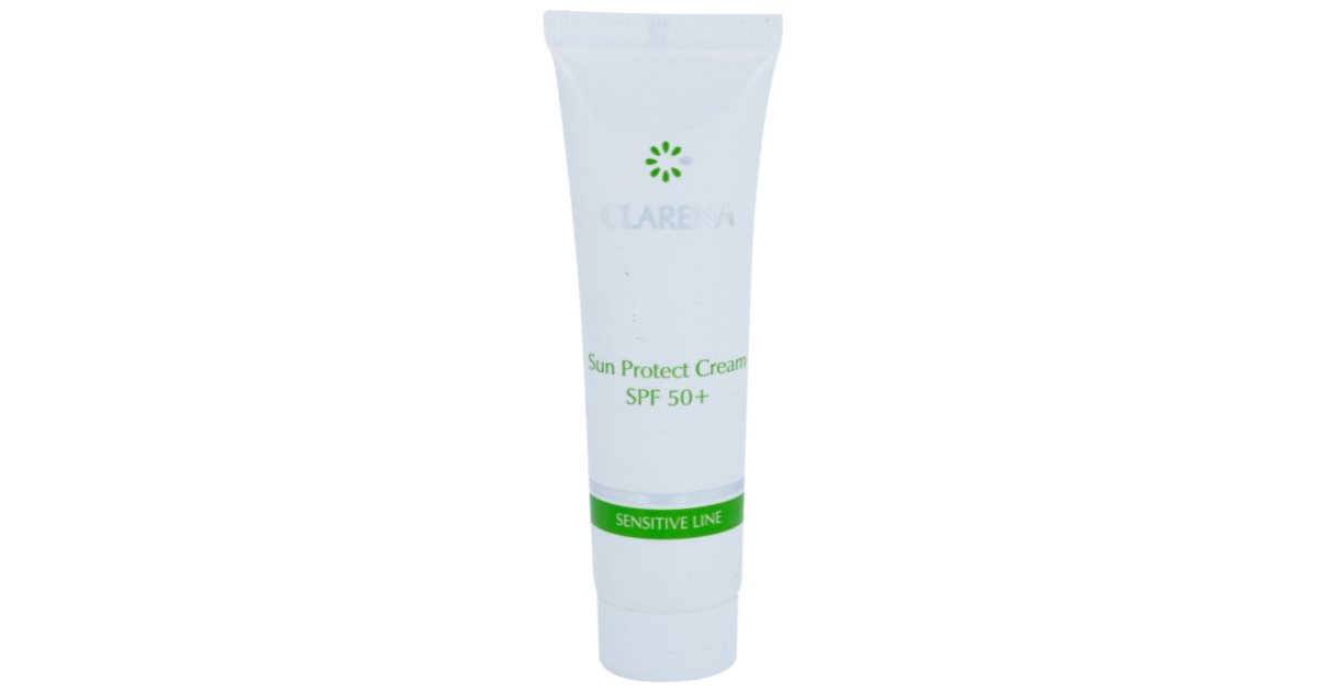 Clarena Sensitive Line Sun crème protectrice SPF 50+ | notino.fr