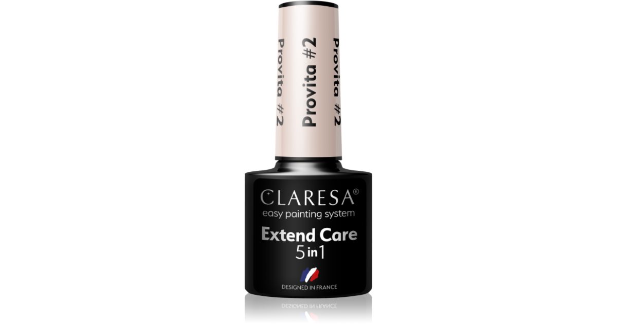 Claresa Extend Care 5 in 1 Provita Basislack für Gelnägel mit ...