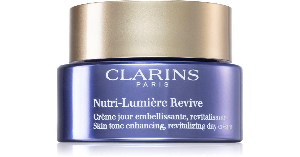 Clarins Nutri-Lumière Revive Revitalizing And Regenerating Day Cream ...