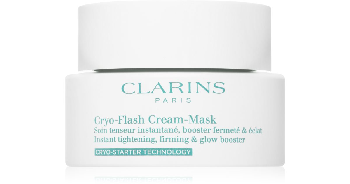 Clarins Cryo-Flash Mask Hydrating Mask with anti-ageing and firming ...
