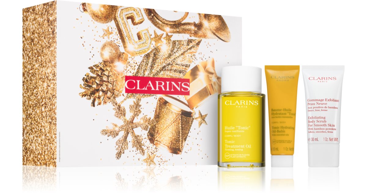 Clarins Tonic Collection coffret nutrição e hidratação | notino.pt