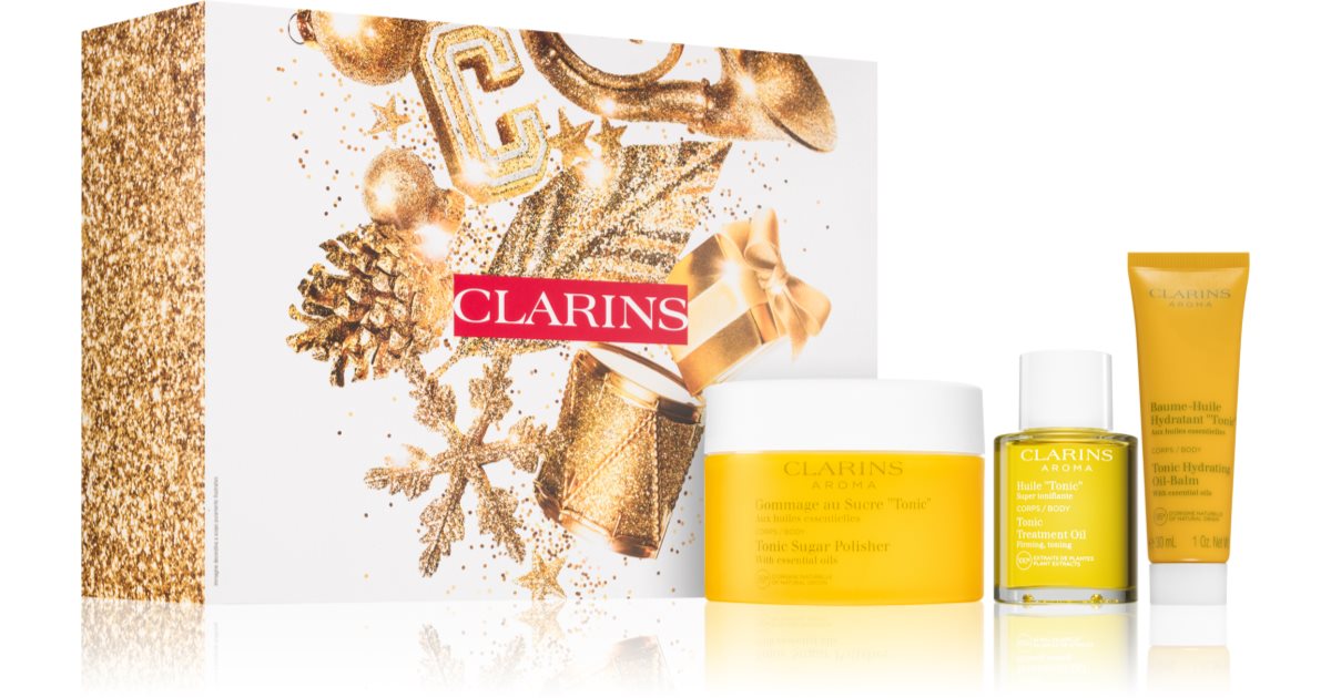 Clarins Tonic Collection Coffret cadeau nutrition et hydratation ...