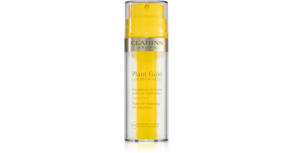 Clarins Plant Gold Nutri-Revitalizing Oil-Emulsion aceite facial ...