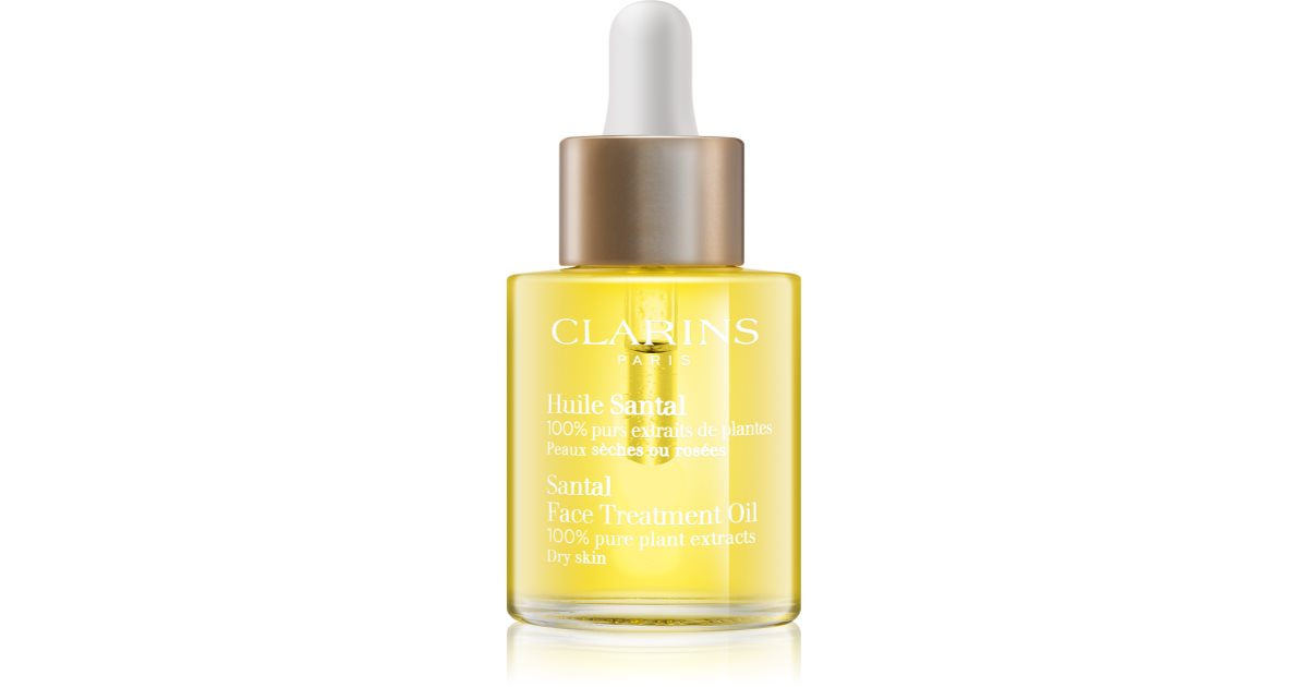 Clarins Santal Face Treatment Oil soothing and regenerating oil for dry ...