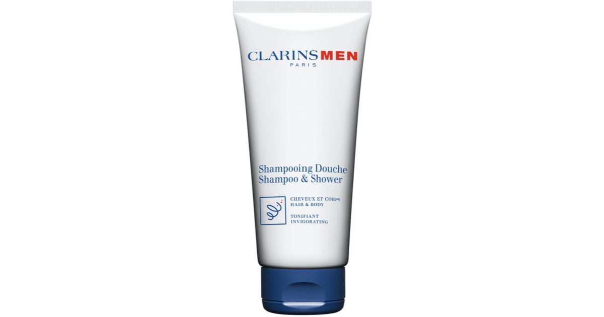 Clarins Men Shampoo & Shower champô refrescante para corpo e cabelo ...