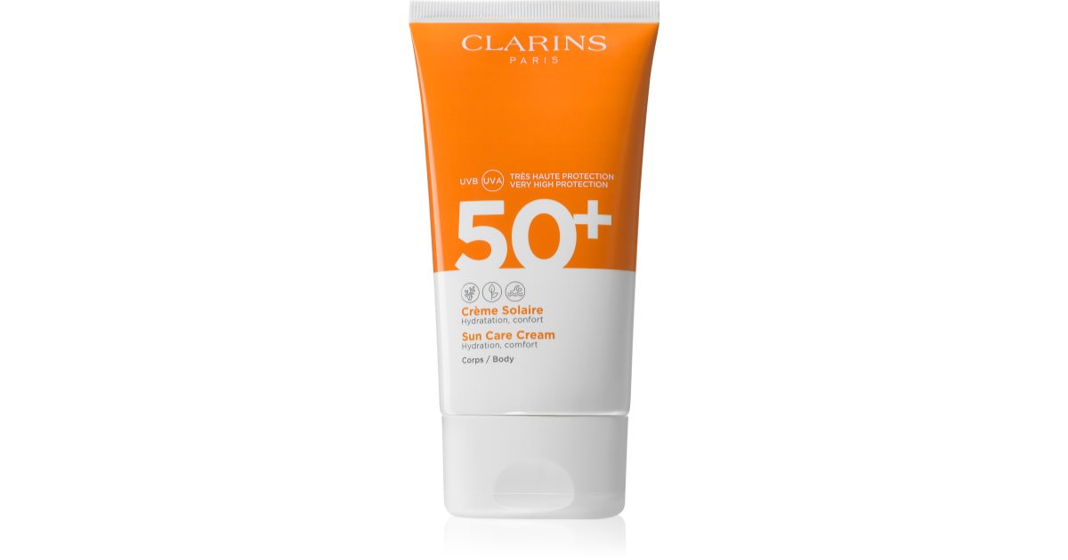 Clarins Sun Care Cream body sunscreen SPF 50+ | notino.co.uk