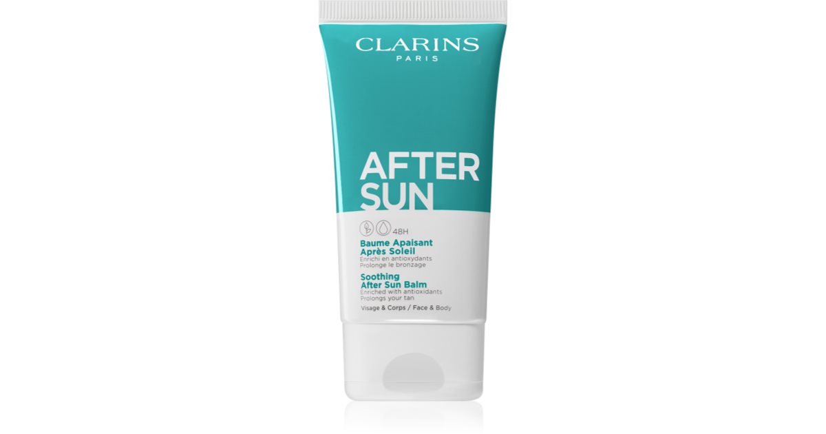 Clarins After Sun Soothing After Sun Balm bálsamo pós-solar prolongador ...