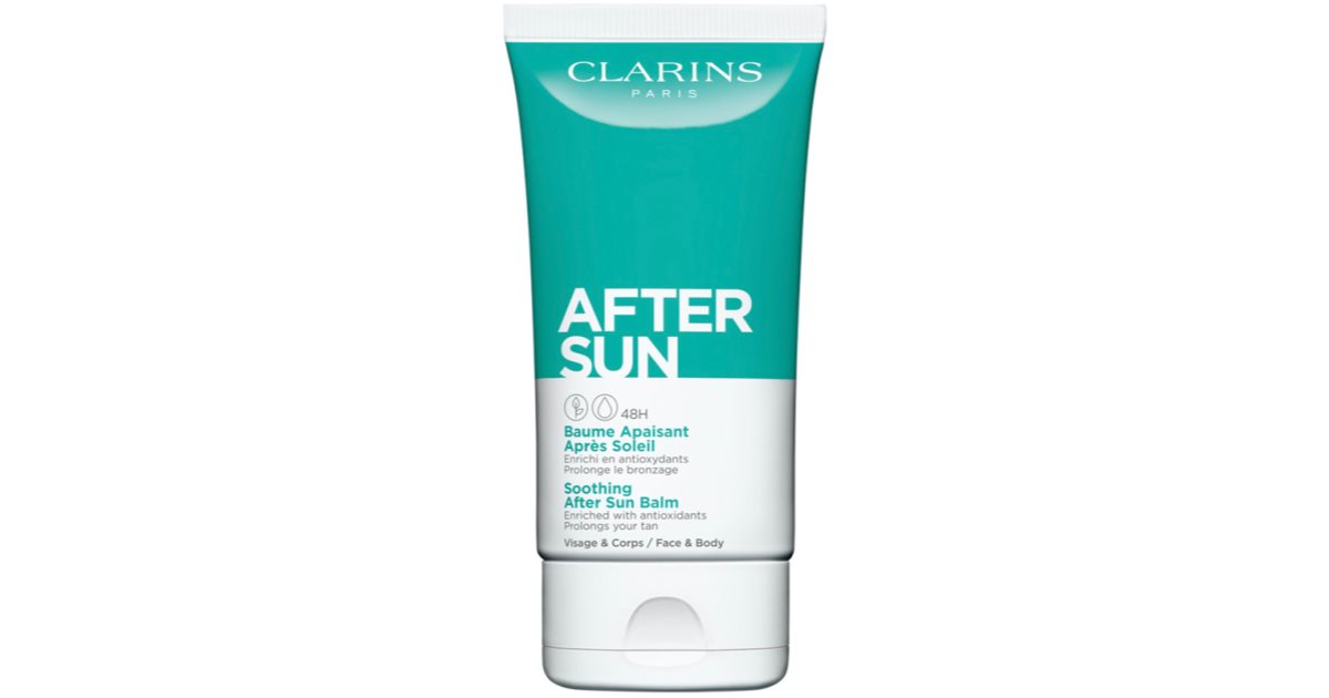 Clarins After Sun Soothing After Sun Balm After Sun Balm to extend tan ...