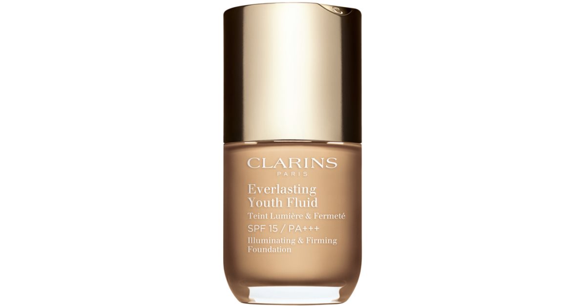 Clarins Everlasting Youth Fluid Foundation fond de teint illuminateur ...