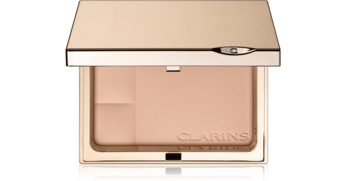 Clarins Ever Matte Radiant Matifying Powder kompaktný púder pre matný ...