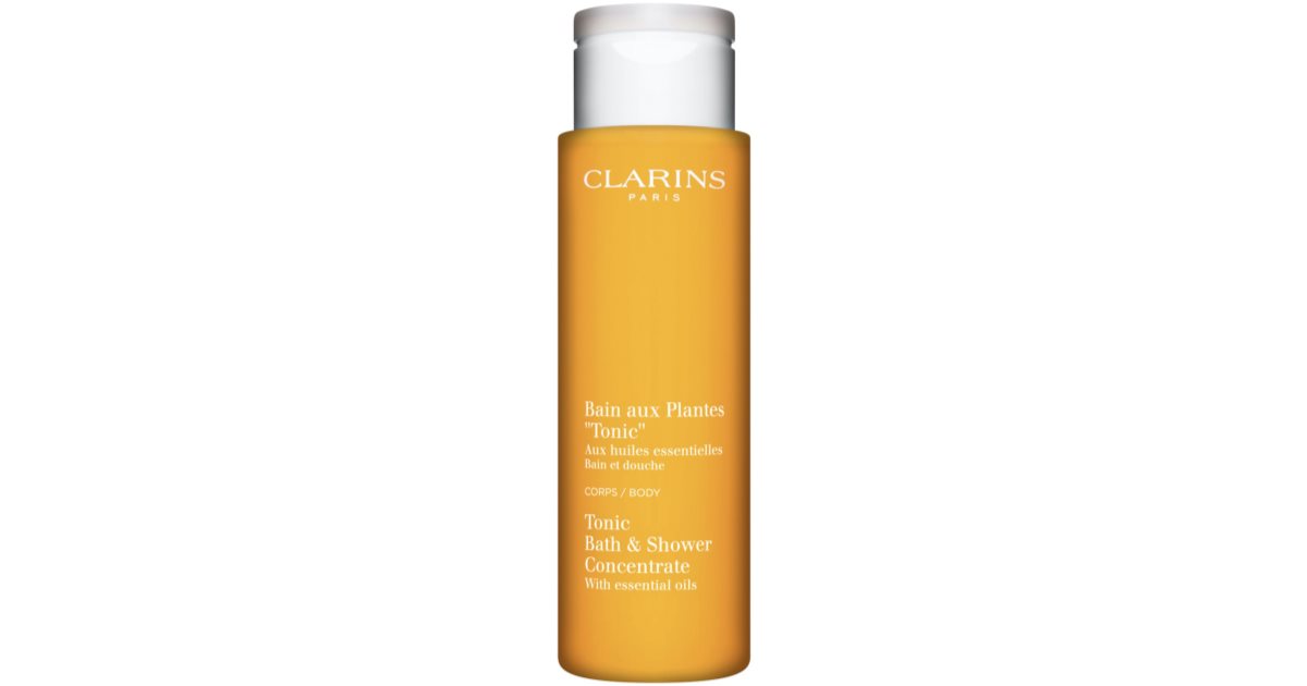 Clarins Tonic Bath & Shower Concentrate sprchový a kúpeľový gél s ...
