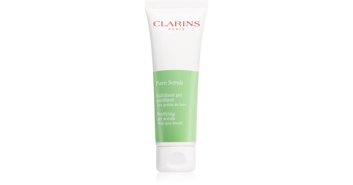 Clarins Pure Scrub Purifying Gel Scrub gel exfoliant pour peaux grasses ...