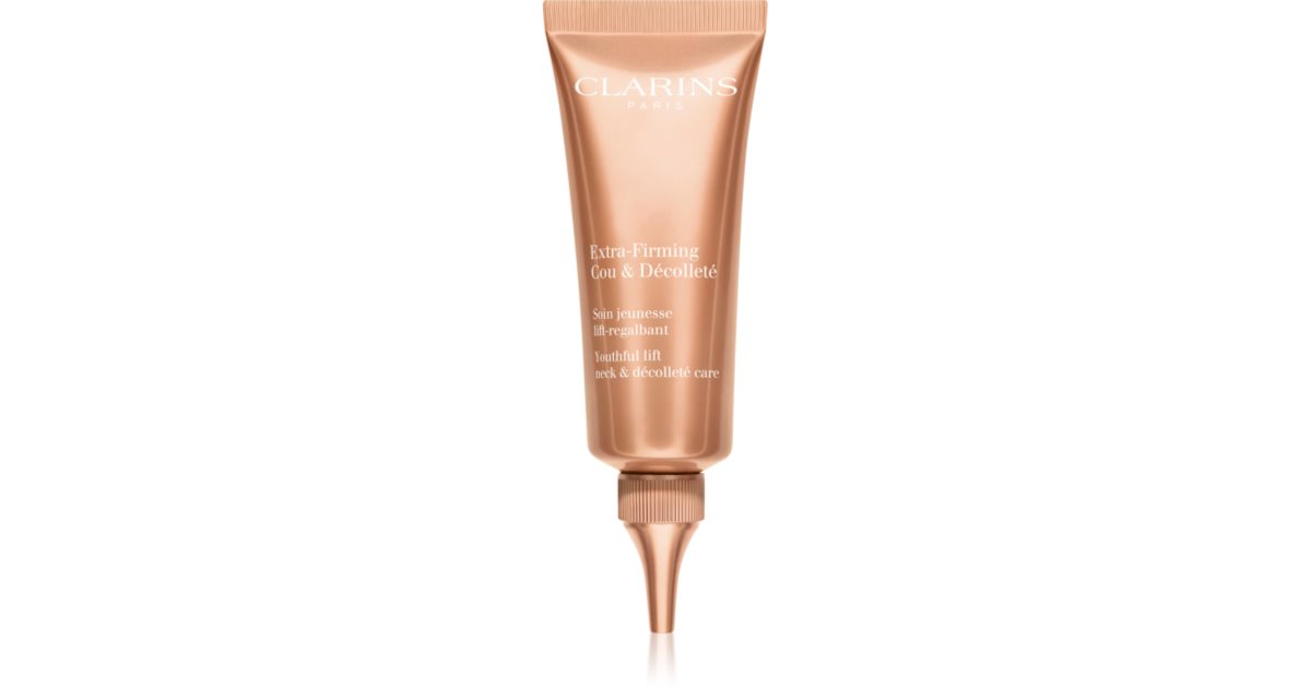 Clarins Extra-Firming Youthful Lift Neck & Décolleté Care ujędrniający ...