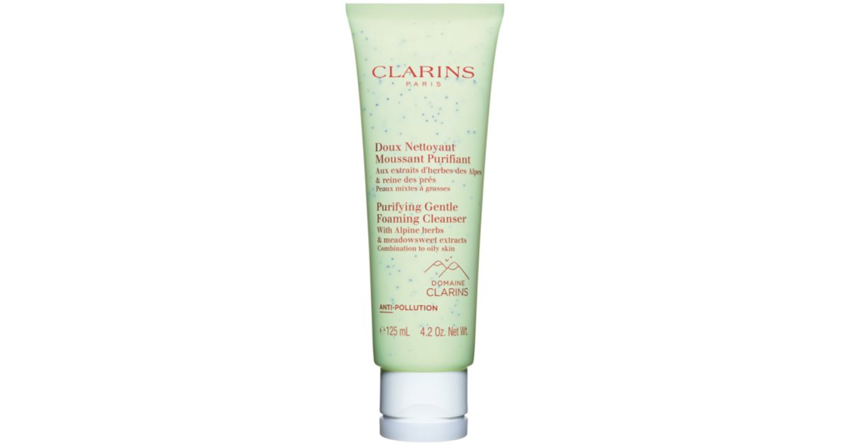 Clarins Cleansing Purifying Gentle Foaming Cleanser creme em espuma de ...