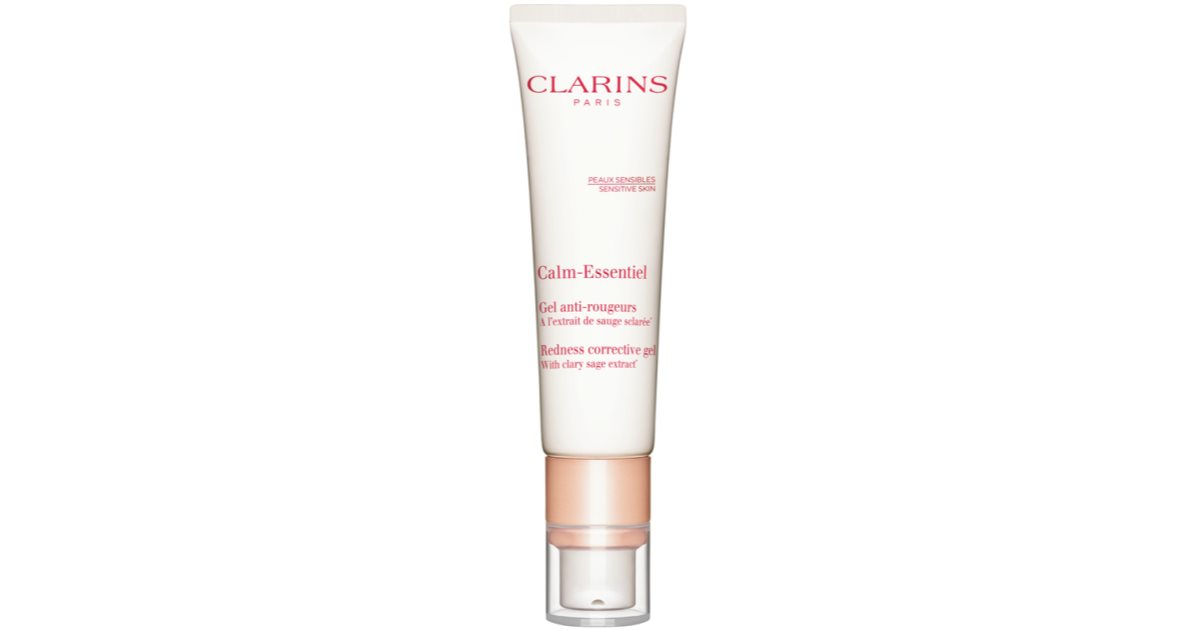 Clarins Calm-Essentiel Redness Corrective Gel gel apaisant visage avec ...