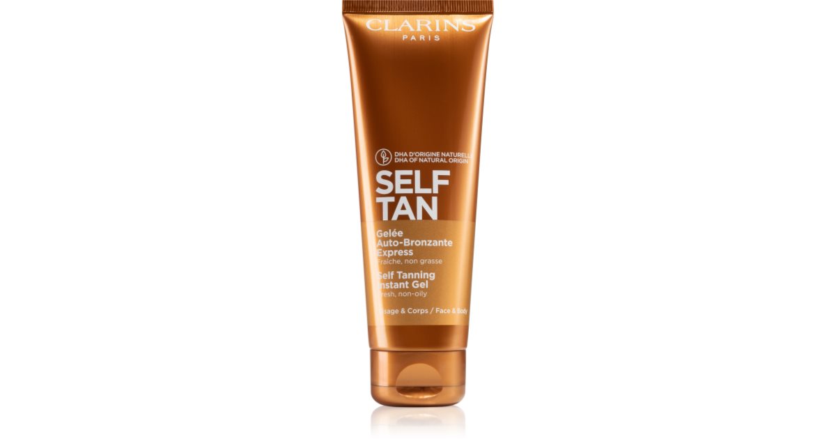 Clarins Self Tan Instant Gel gel auto-bronzant corps et visage | notino.fr
