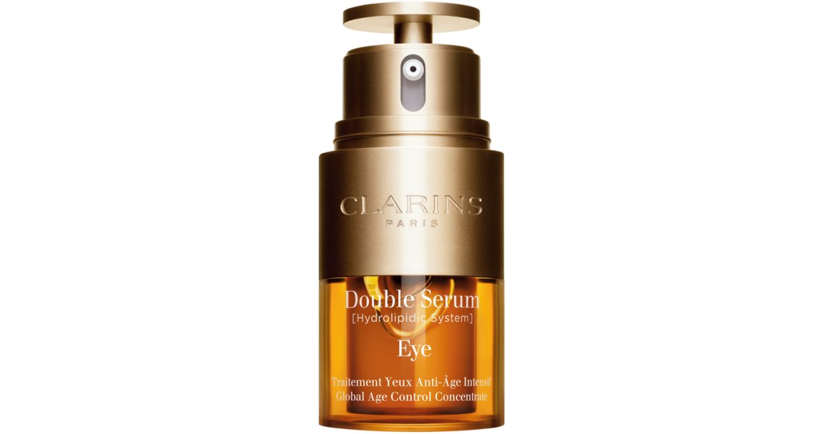 Clarins Double Serum Eye anti-wrinkle eye serum with nourishing effect ...