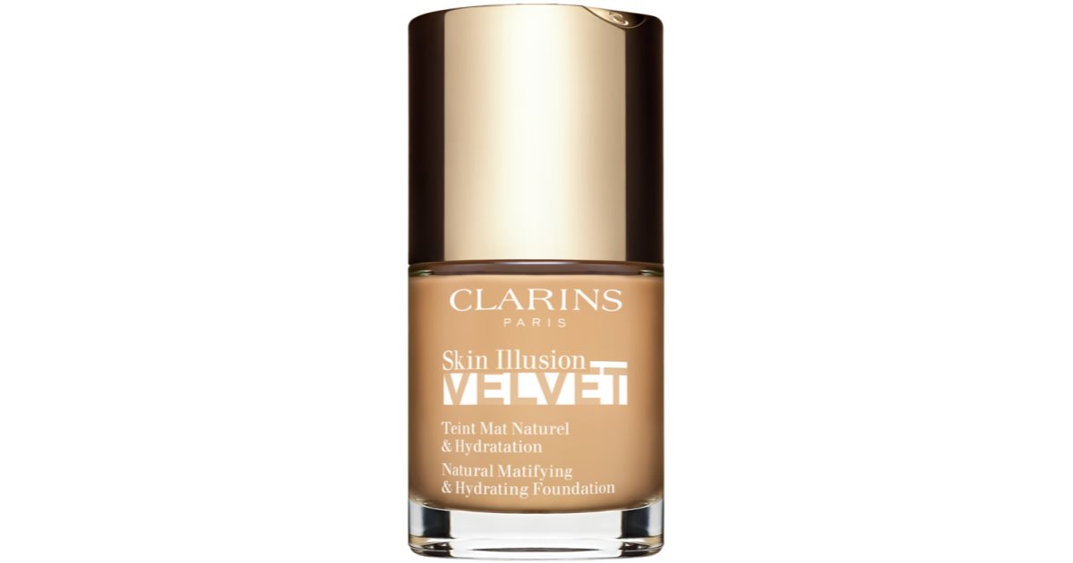Clarins Skin Illusion Velvet base líquida mate con efecto nutritivo ...