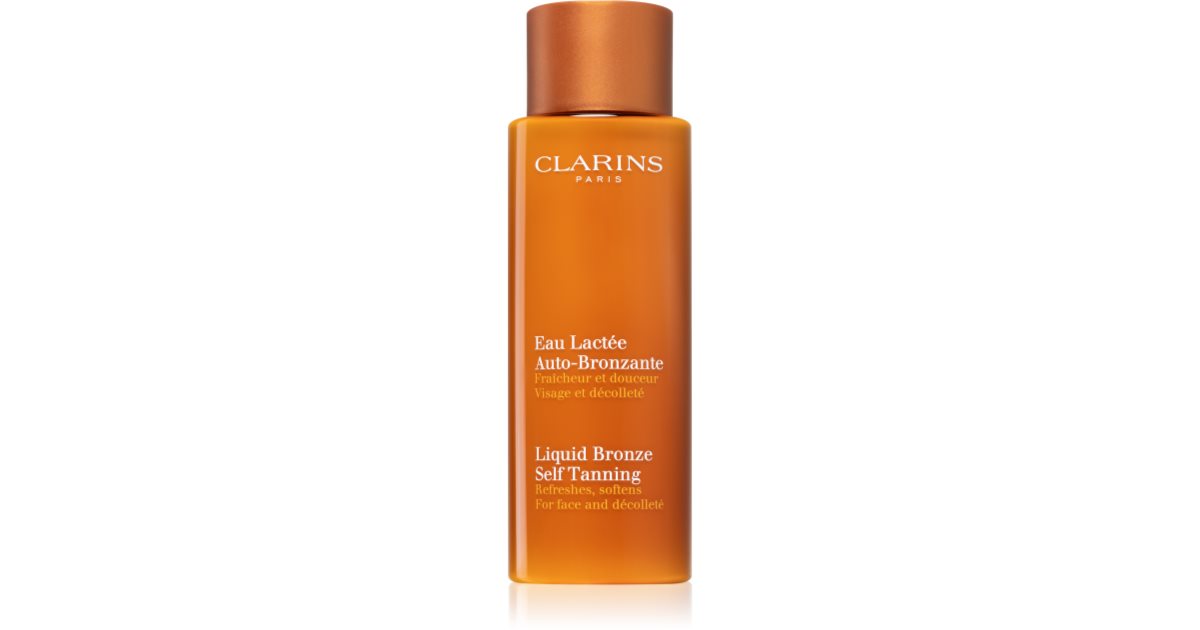 Clarins Liquid Bronze Self Tanning Liquid Bronze Self Tanning For Face ...