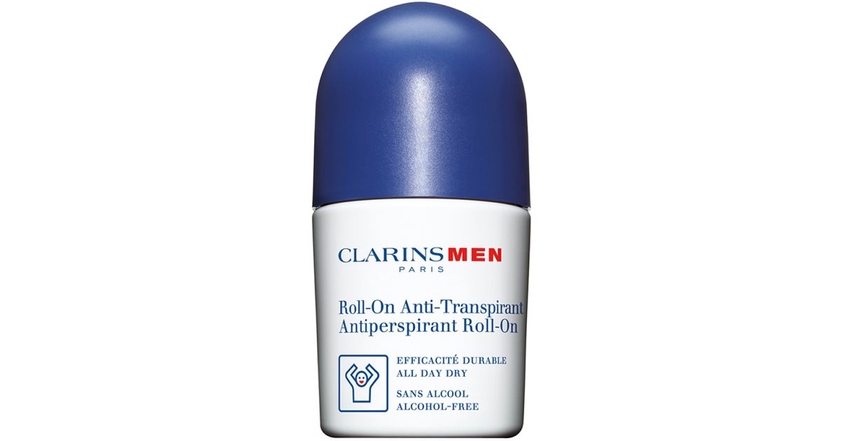 Clarins Men Antiperspirant Roll-On anti-transpirant roll-on sans alcool ...