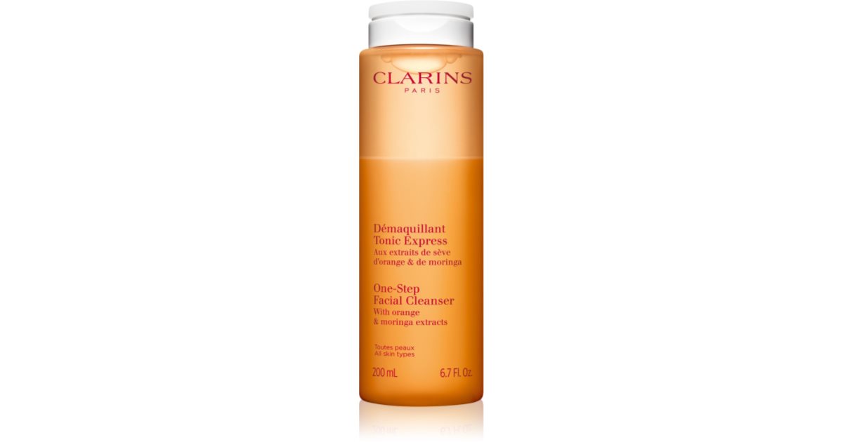 Clarins Cleansing One-Step Facial Cleanser eau purifiante bi-phase ...