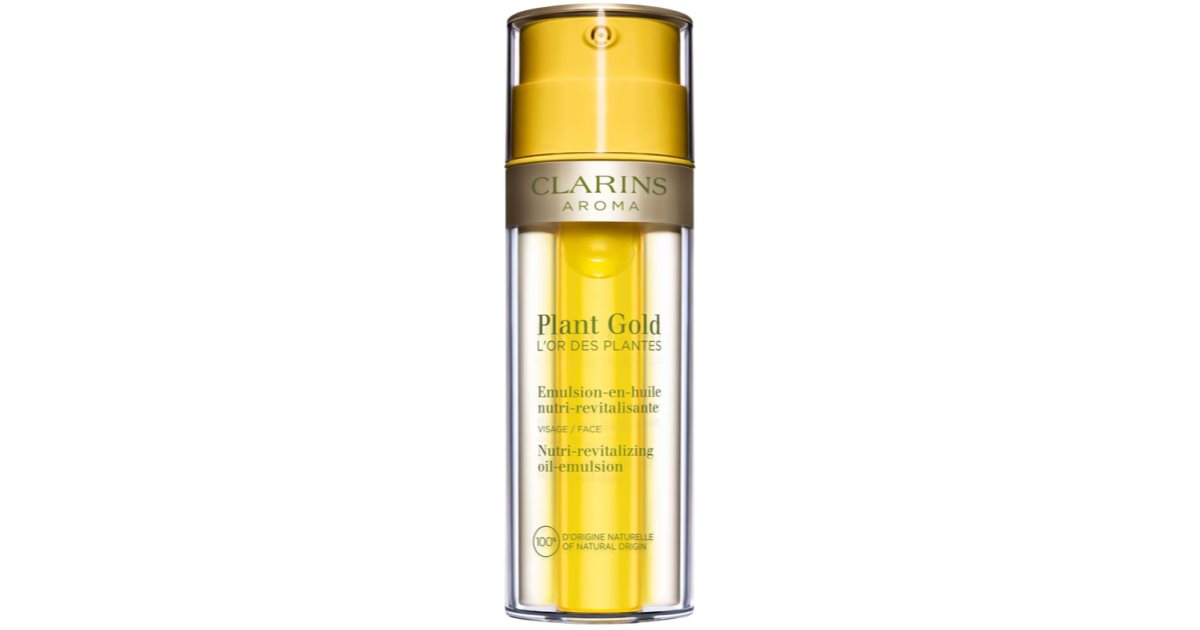Clarins Plant Gold Nutri-Revitalizing Oil-Emulsion ravitseva kasvoöljy ...