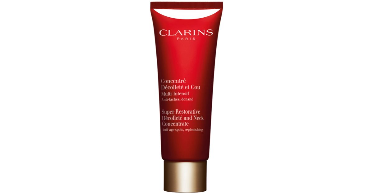 Clarins Super Restorative Décolleté and Neck Concentrate crème anti ...