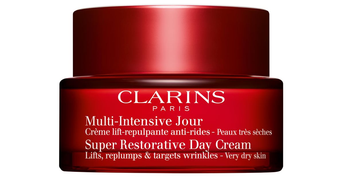 Clarins Super Restorative Day Cream dieninis kremas sausai ir labai ...