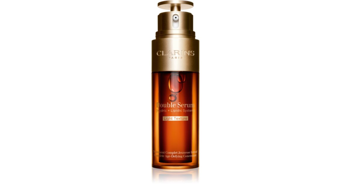 Clarins Double Serum Light Texture intensive serum with anti-ageing ...
