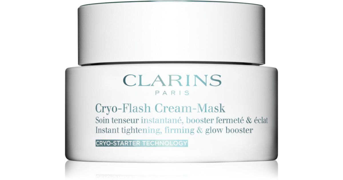Clarins Cryo-Flash Mask hydrating mask with anti-ageing and firming ...