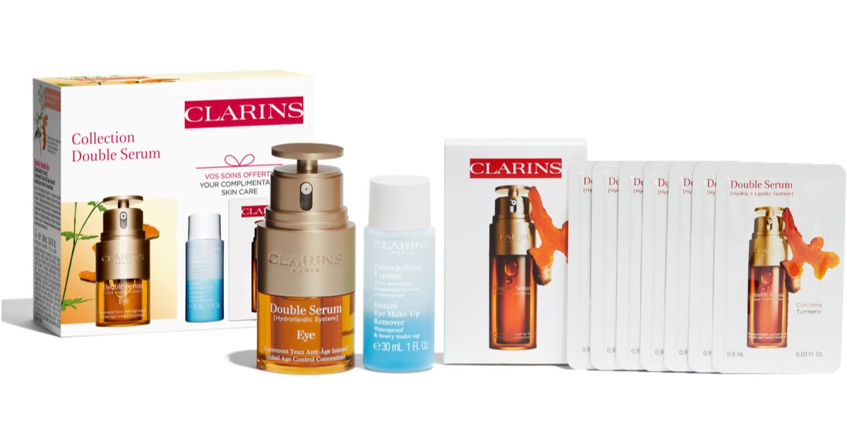Clarins Double Serum Collection coffret cadeau (pour peaux matures ...