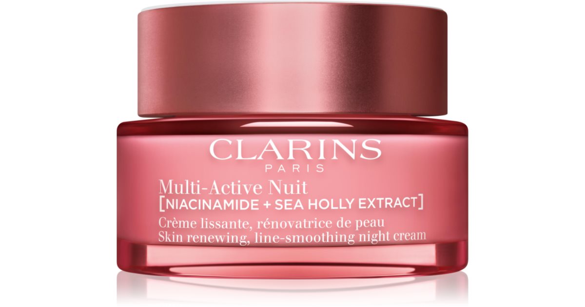 Clarins Multi-Active Night Cream Dry Skin crème de nuit rénovatrice ...