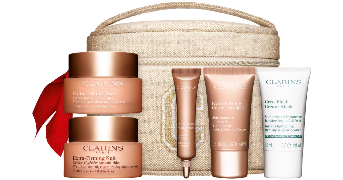 Clarins Extra-Firming Collection Christmas gift set with anti-ageing ...