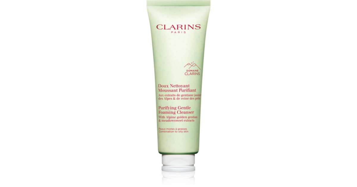Clarins Cleansing Purifying Gentle Foaming Cleanser mousse nettoyante ...